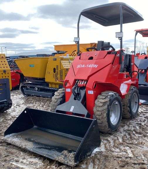 2024 AGT SDA-140W Mini Wheel Loader - Kraft Auction Service, LLC