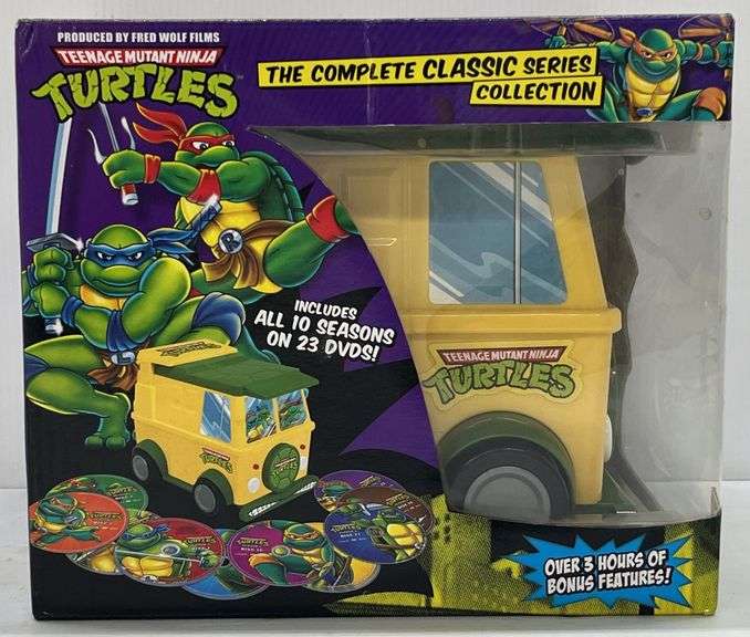 (U) Teenage Mutant Ninja Turtles TV Show Disc Collection - Kraft ...