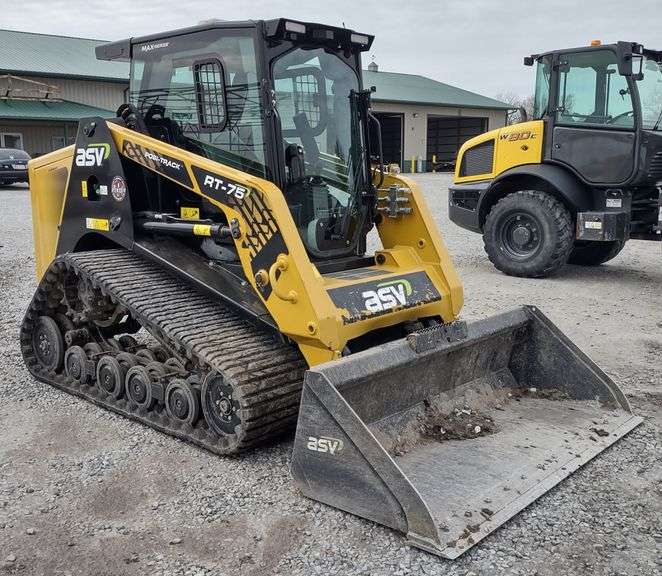 ASV RT-75 Posi-Track Compact Track Loader - Kraft Auction Service, LLC