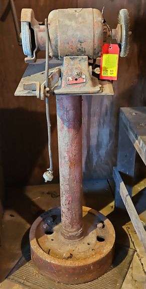 Vintage Bench Grinder. - Kraft Auction Service, LLC