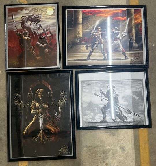 (E) Assorted Artwork Prints By Kit Rae - Kraft Auction Service, LLC