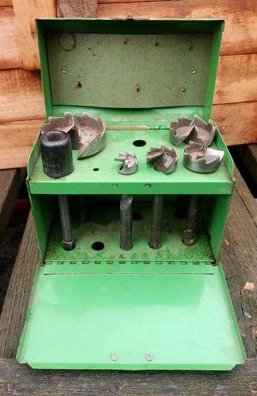 (P) Vintage Greenlee Pipe Bit Set - Kraft Auction Service, LLC