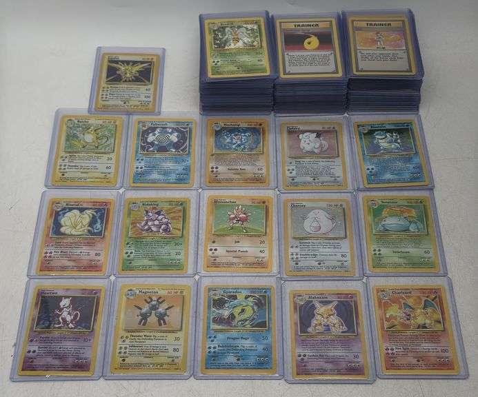 (JT) Pokémon TCG Base Set 1 Complete Set 102/102 - Kraft Auction ...