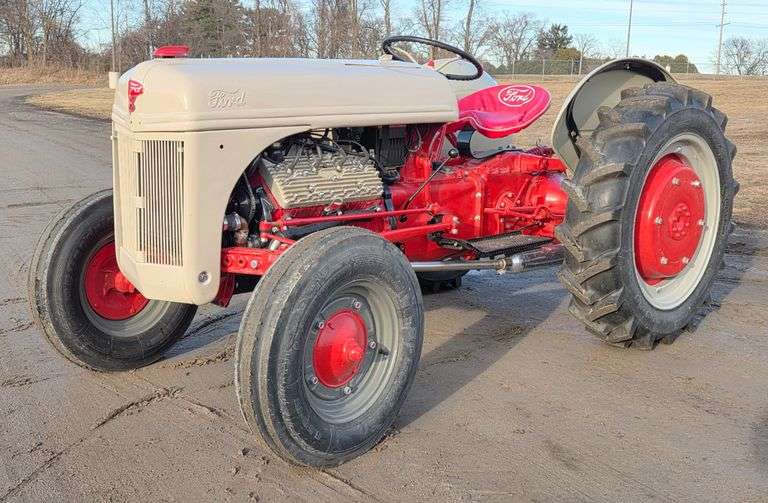 1940 Ford 9n Flathead V8 Conversion - Kraft Auction Service, LLC