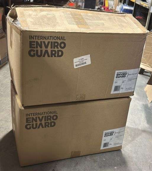 Body Filter 95+ Collared Disposable Coveralls - Kraft Auction Service, LLC