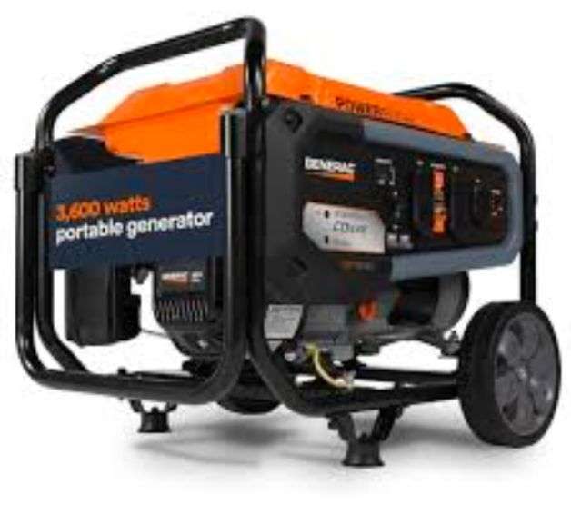 (CC) Generac 3600 GP Portable Generator - Kraft Auction Service, LLC
