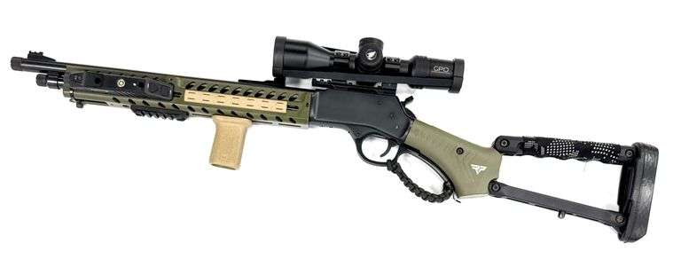 Henry Model H012MX .357 Mag / 38 SPL Lever Action Rifle with Scope ...