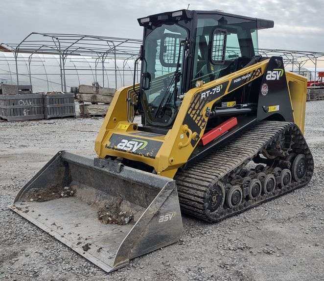 ASV RT-75 Posi-Track Compact Track Loader - Kraft Auction Service, LLC