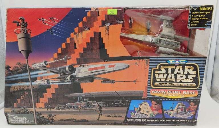 (J) Micro Machines Star Wars Action Fleet. In Original Packaging. 1997 ...