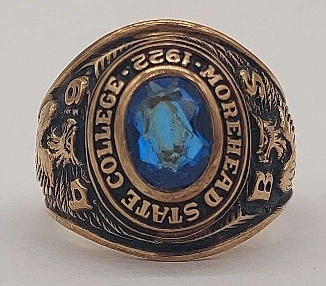 (MC) 10K Gold Topaz Class Ring - Kraft Auction Service, LLC