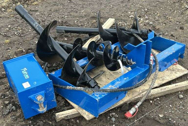 2025 FUTURE 8" Quick Attach Auger Drive & Bit - Kraft Auction Service, LLC