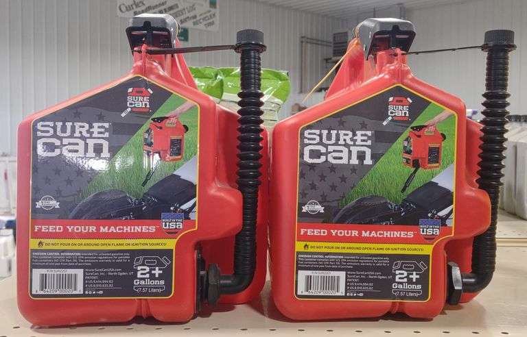 Sure Can Gas Cans - Kraft Auction Service, LLC