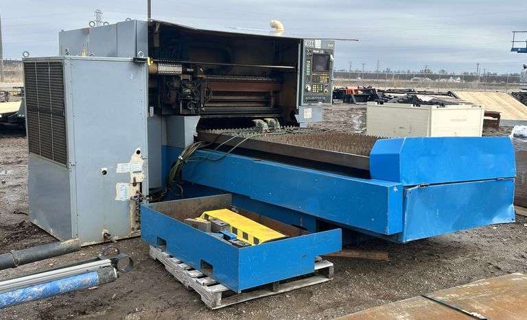 Yamazaki Mazak L32 Plasma Cutter - Kraft Auction Service, LLC