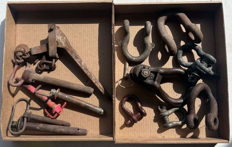 Steel Shackles And Shackle Pins, And Durban Dutch Red-D-Grid Chain ...