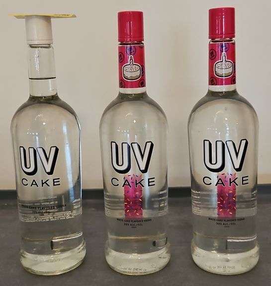 UV White Cake Flavored Vodka Bottles - Kraft Auction Service, LLC