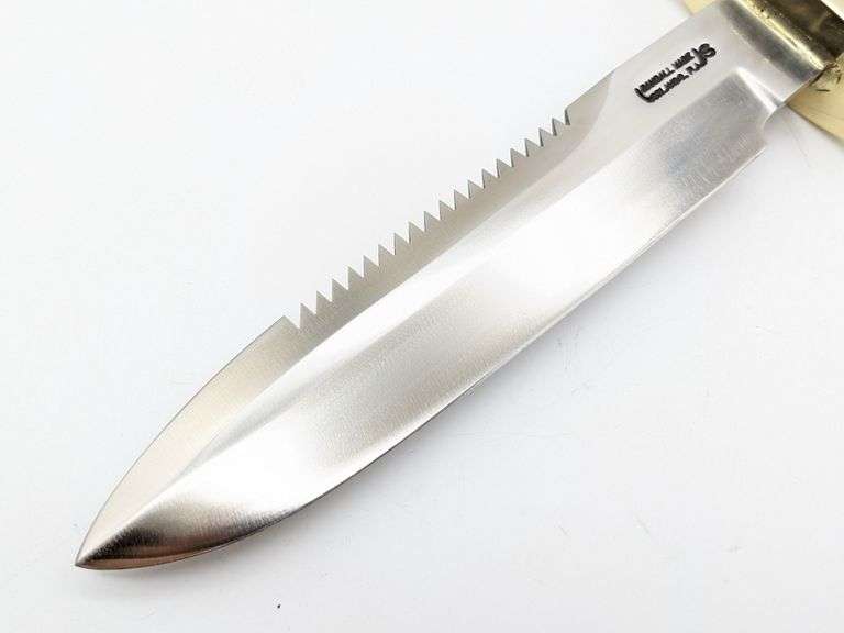 Randall Model 18 Attack Survival Stainless Steel Knife w/ Sheath ...