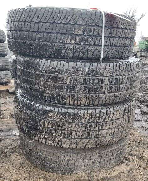 (AQ) Michelin LTX/AT 2 Tires - Kraft Auction Service, LLC