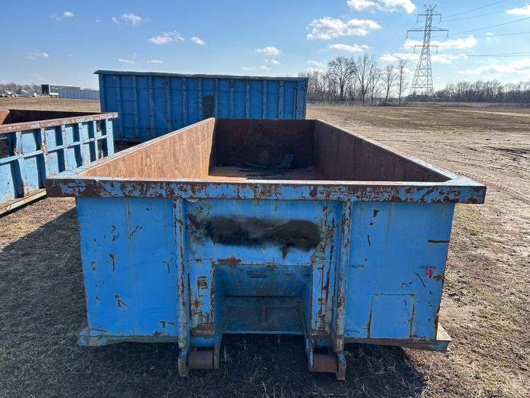 20 Cu. Yd. Roll-Off Dumpster - Kraft Auction Service, LLC