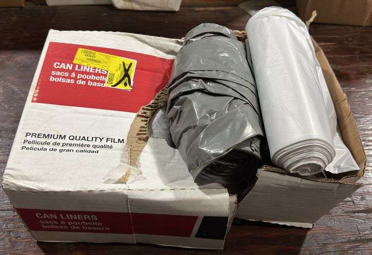 Grainger Trash Bags - Kraft Auction Service, LLC
