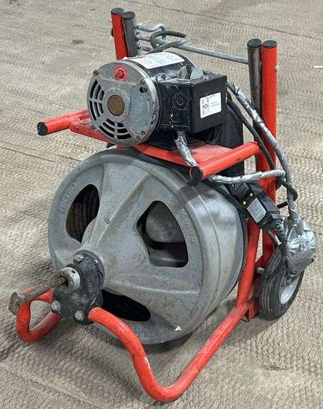 (DZ) Ridgid K-400 Drain Cleaning Snake Auger Drum Machine - Kraft ...
