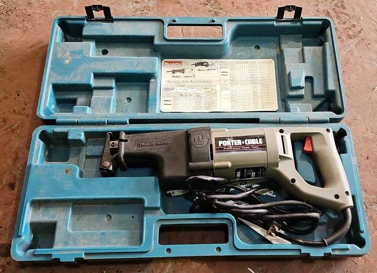 Porter Cable Tiger Saw Model# 738 - Kraft Auction Service, LLC