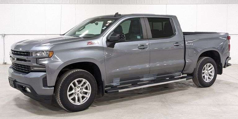 2021 CHEVROLET SILVERADO CREW CAB RST 4X4 6.2L V8 - Kraft Auction ...