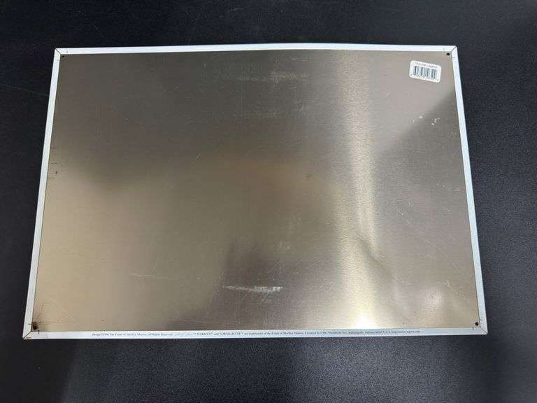 (AA) Metal Marilyn Monroe Sign. - Kraft Auction Service, LLC