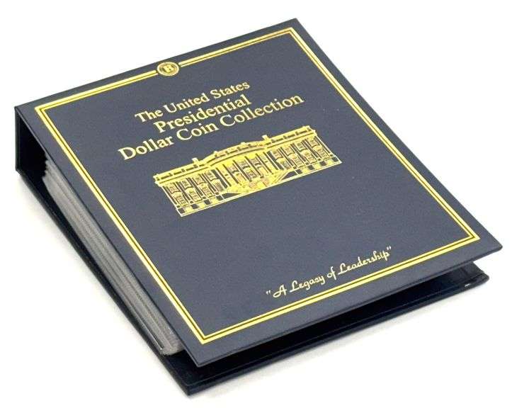 The United States Presidential Dollar Coin Collection Vol. #2 21st-41st ...