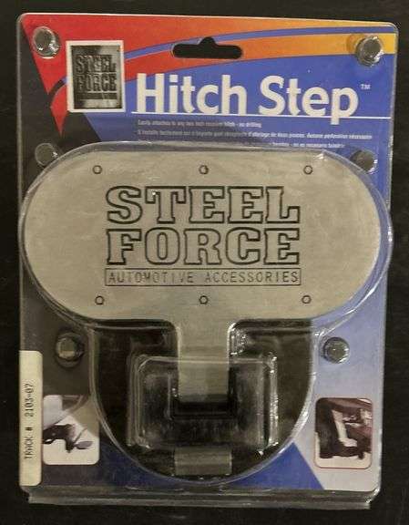 Steel Force Hitch Step - Kraft Auction Service, LLC