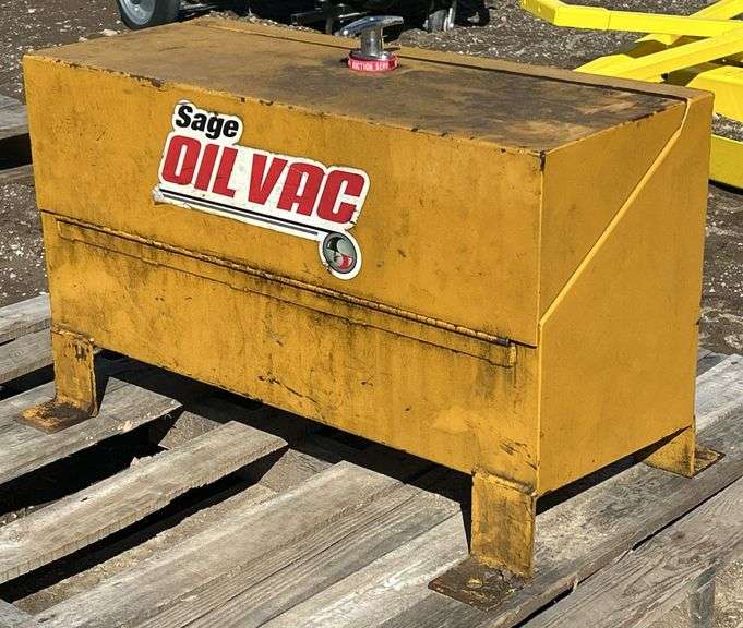(BA) Sage Oil Vac Mobile Oil Change Station - Kraft Auction Service, LLC