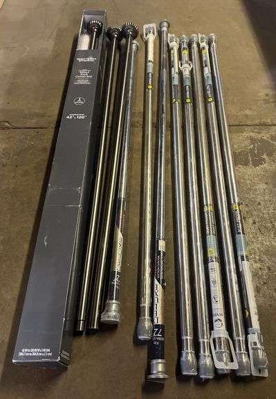 (F) Curtain Rods and Adjustable Rods - Kraft Auction Service, LLC