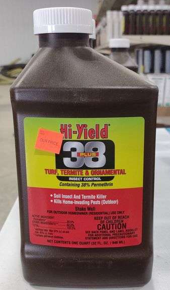 Hi-Yield 38 Plus Insect Control - Kraft Auction Service, LLC