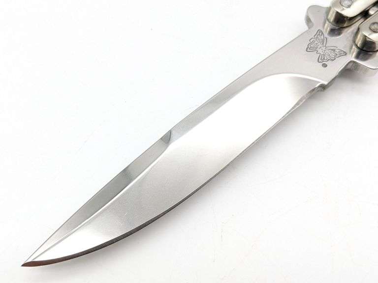 Benchmade Model 259 Balisong Butterfly Knife - Kraft Auction Service, LLC
