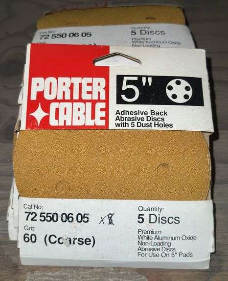 Porter Cable Disc - Kraft Auction Service, LLC