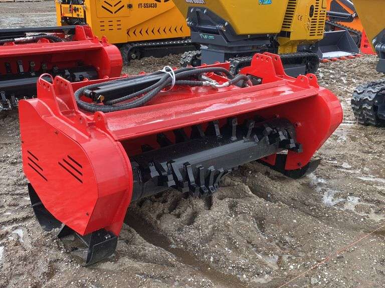 2024 GIYI Quick Attach Hydraulic Mulcher - Kraft Auction Service, LLC