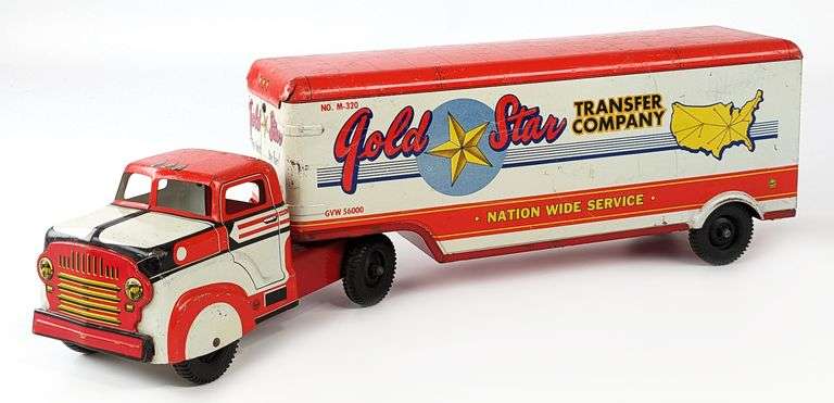 Marx Gold Star Transfer Co. Truck & Trailer - Kraft Auction Service, LLC