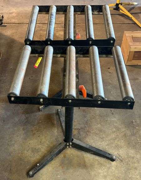 Pair Of Speedway Series Adjustable Height 5-Roller Roller Stand - Kraft ...