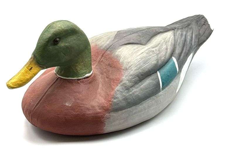 Victor Magnum Mallard Drake Duck Decoy - Kraft Auction Service, LLC