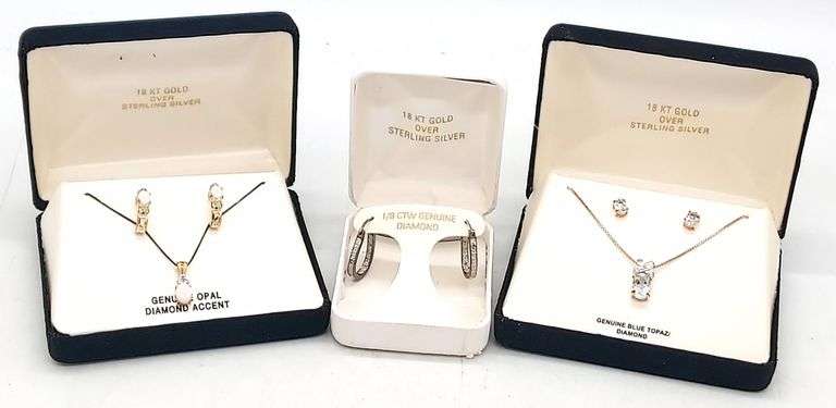 (MC) Gold Over Sterling Sets and More - Kraft Auction Service, LLC