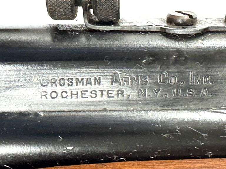 Crosman Model 114 Air Rifle - Kraft Auction Service, LLC
