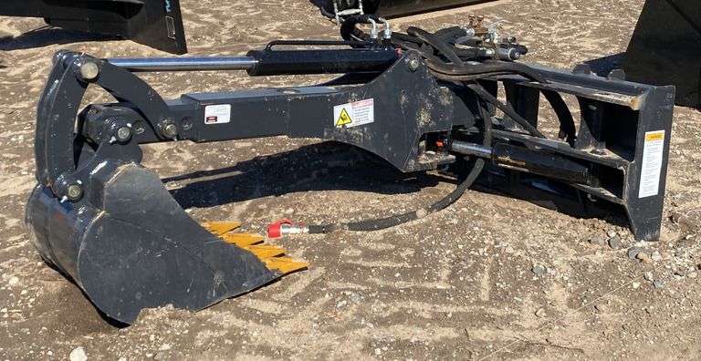 2024 LandHonor Quick Attach Big Arm Backhoe - Kraft Auction Service, LLC