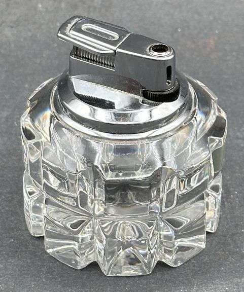 (XX) Mikasa Germany Crystal & Chrome Collectible Lighter - Kraft ...