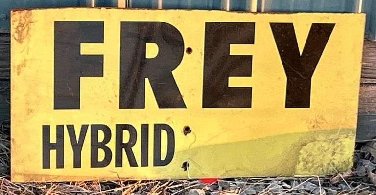 Frey Hybrid Sign - Kraft Auction Service, LLC