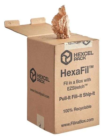 Hexcel Pack HexaFil Paper Fill In A Box - Kraft Auction Service, LLC