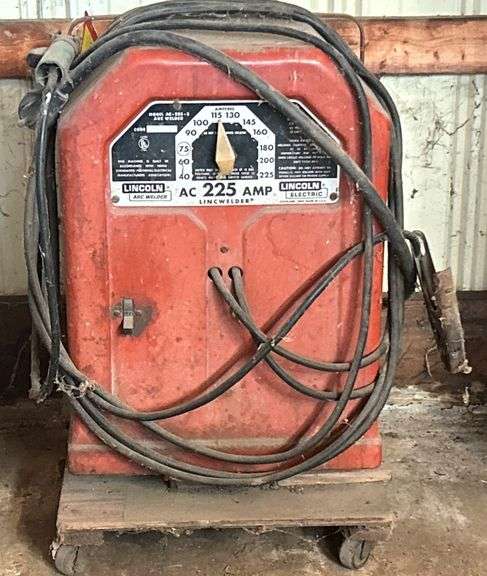 Electric AC 225 Arc Welder - Kraft Auction Service, LLC