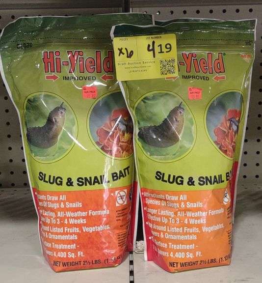 Hi-Yield Slug & Snail Bait - Kraft Auction Service, LLC