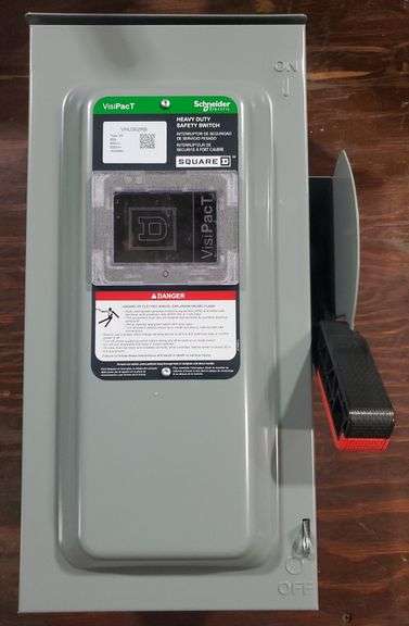 Schneider Electric Heavy Duty Safety Switch - Kraft Auction Service, LLC