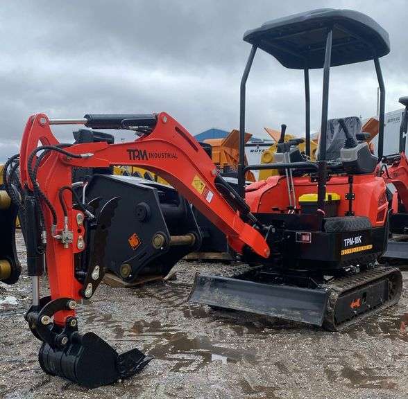 (T) 2024 TPM-18K Mini Hydraulic Excavator - Kraft Auction Service, LLC