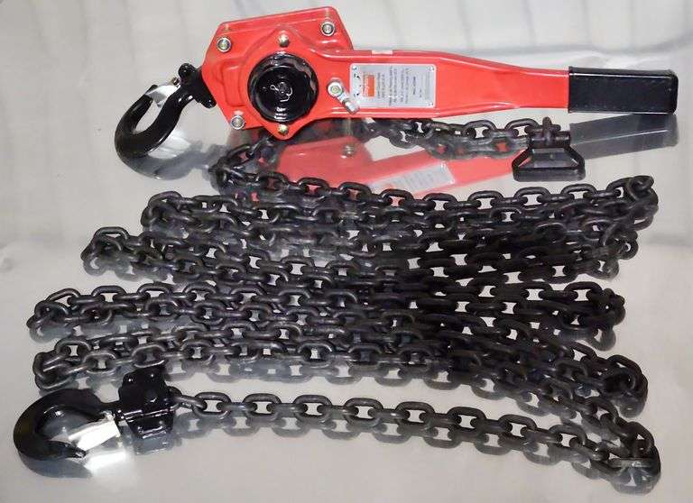 Dayton Lever Chain Hoist - Kraft Auction Service, LLC