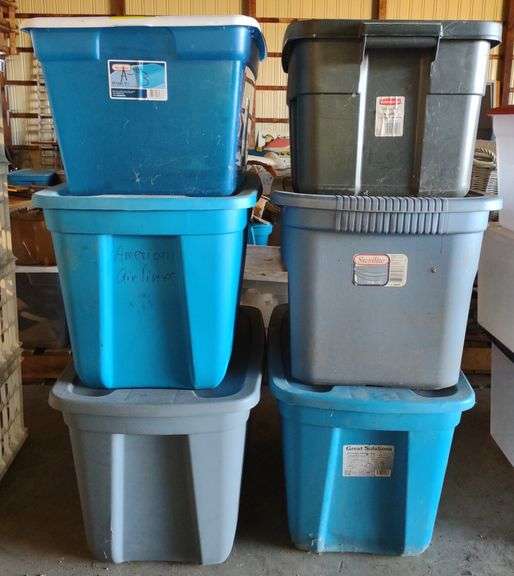 Storage Totes *(Bidding 1xqty)* - Kraft Auction Service, LLC